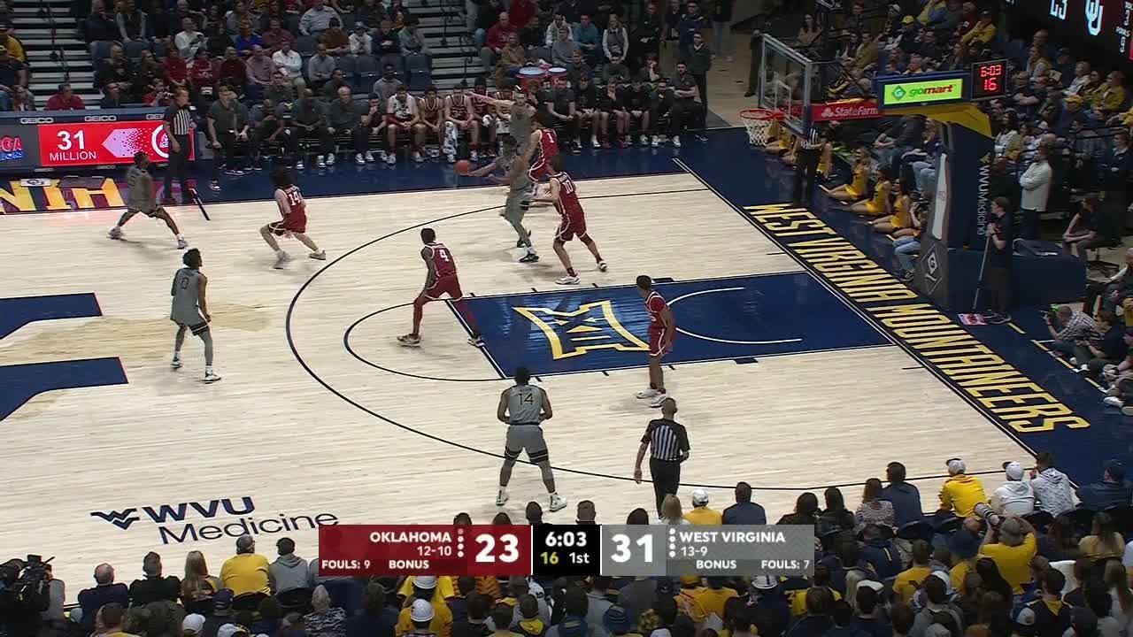 Kedrian Johnson gets the and-1 to fall - ESPN Video