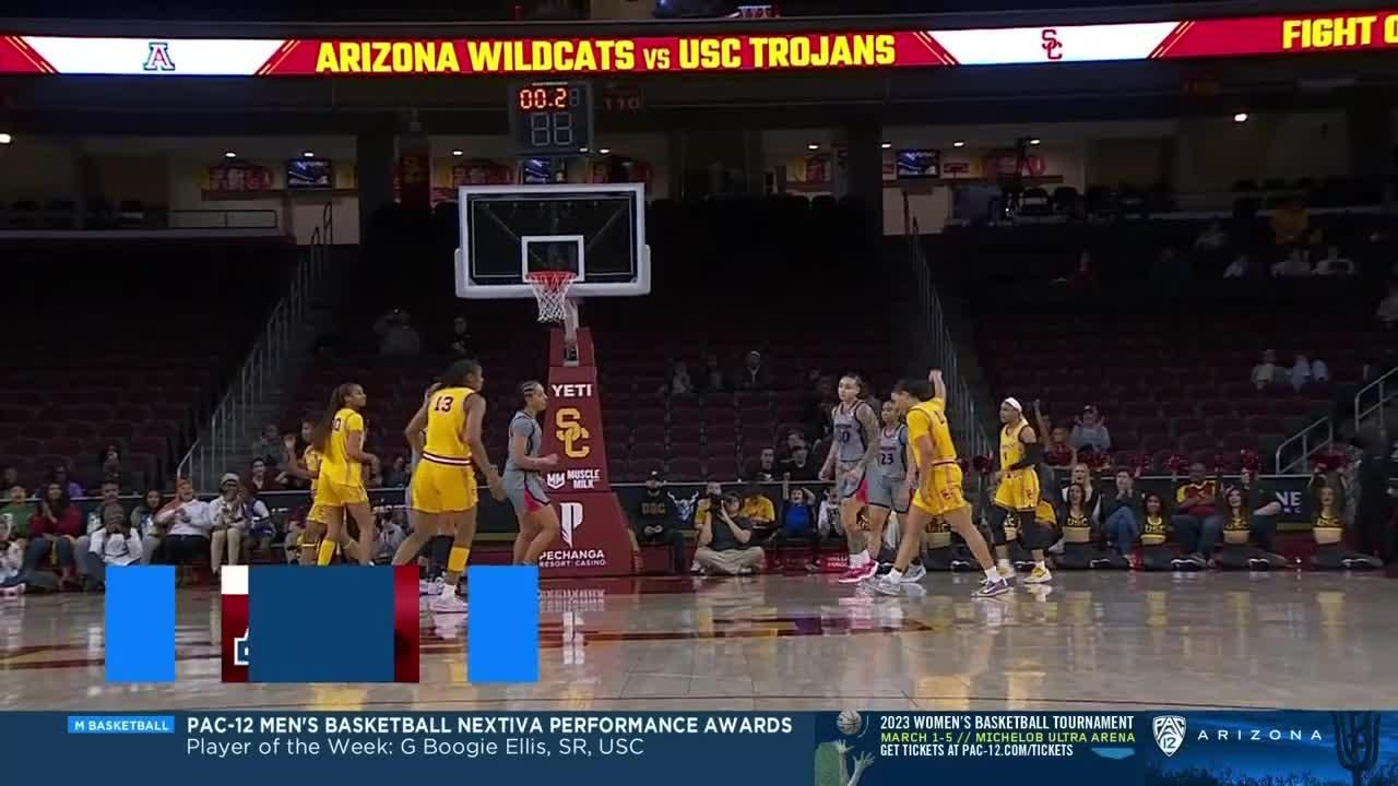 Destiny Littleton nails the 3-point shot vs. Arizona Wildcats - ESPN Video