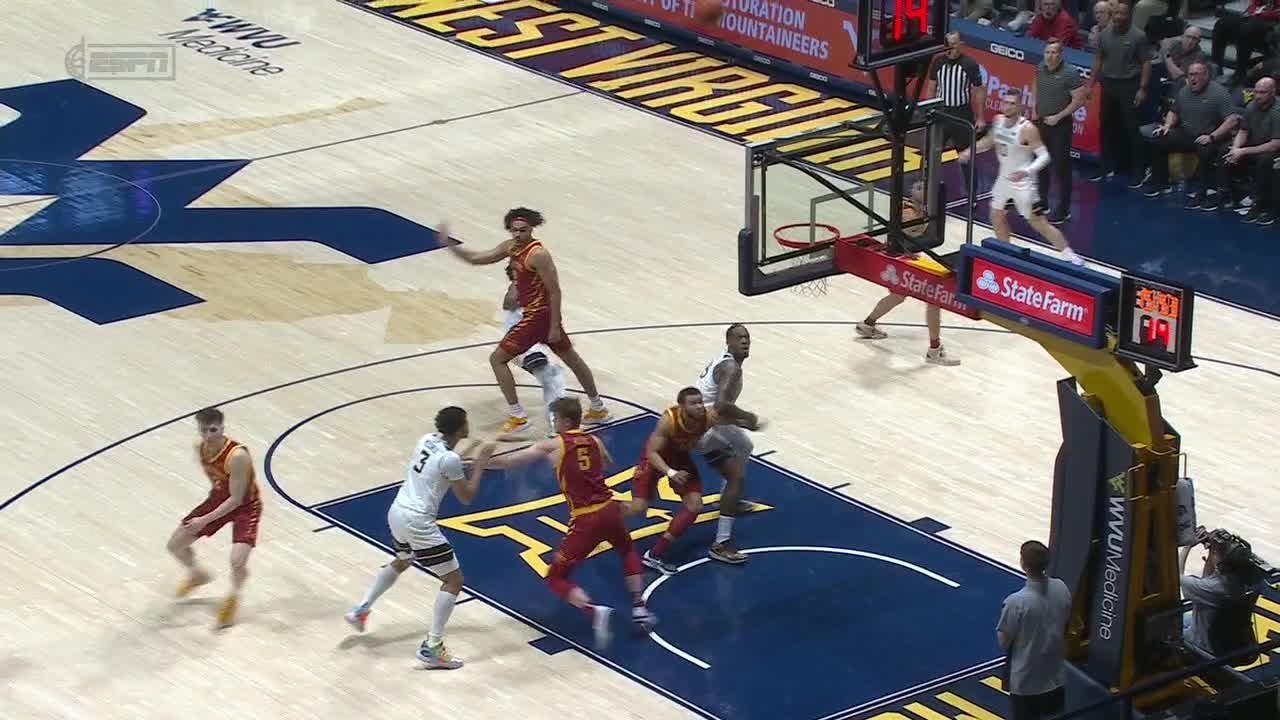 Kedrian Johnson hits the bucket vs. Iowa State Cyclones - ESPN Video