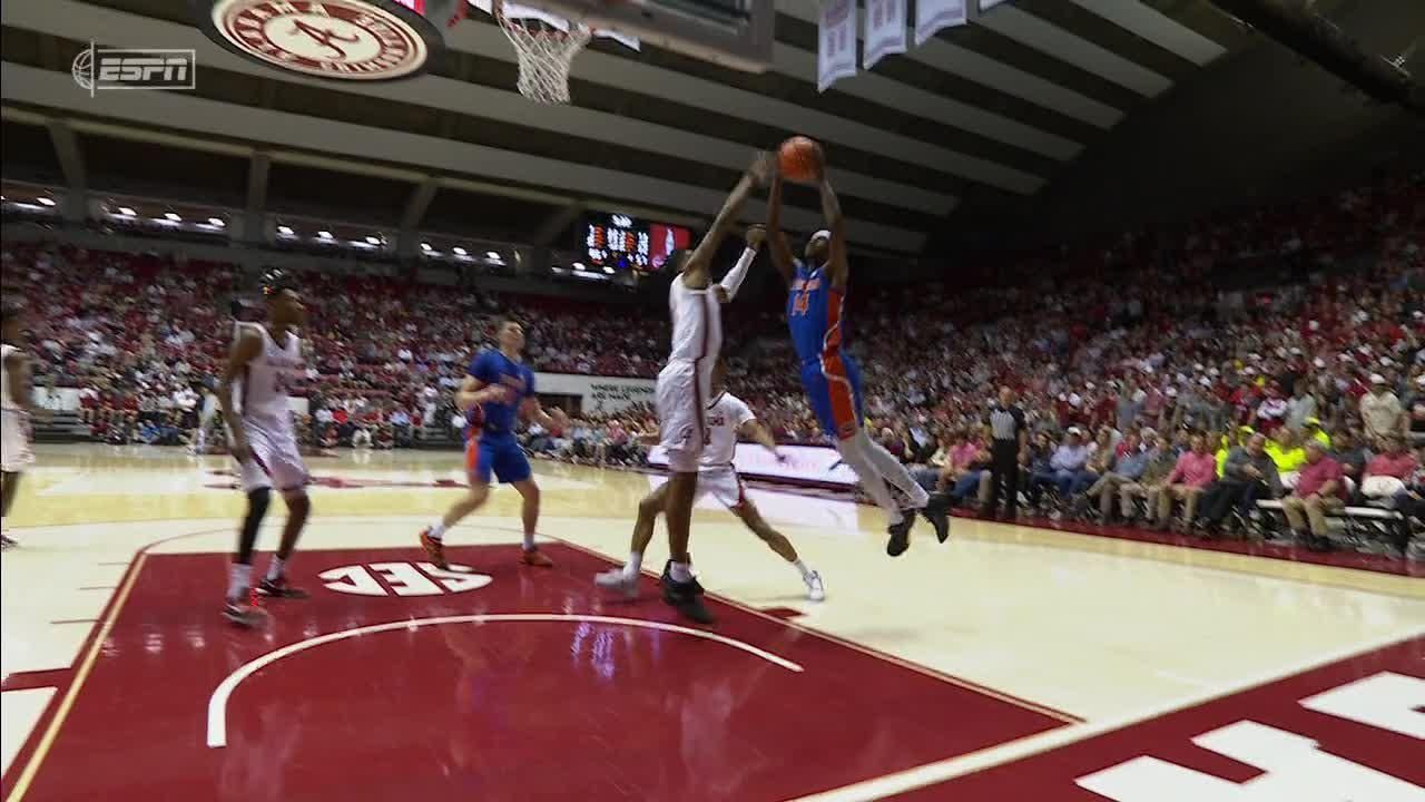 Nick Pringle with the massive stuff at the rim - ESPN Video