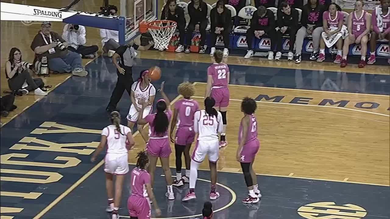 Jada Walker gets the and-1 to fall - ESPN Video