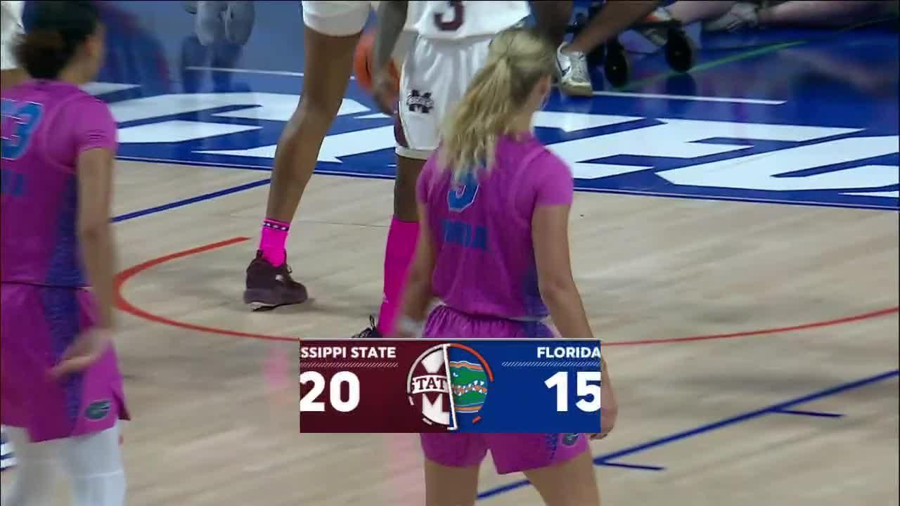 Alberte Rimdal nails the 3-point shot for Florida - ESPN Video