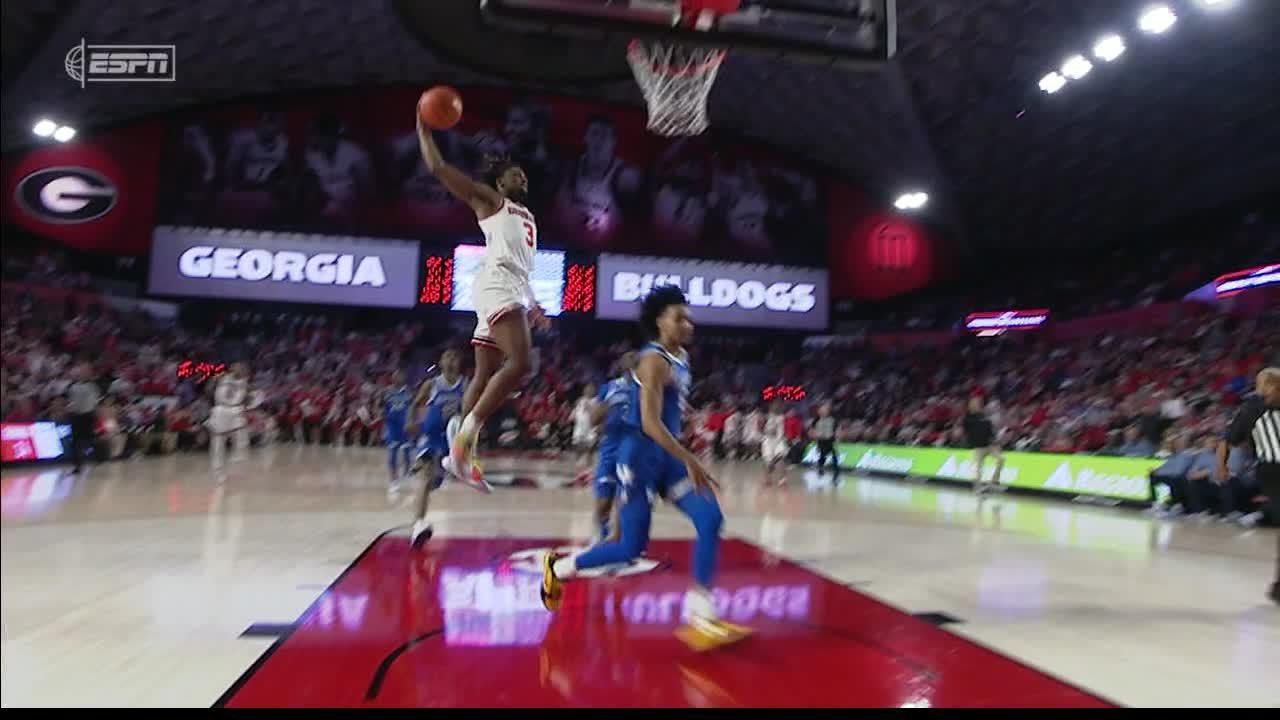 Kario Oquendo caps off a run with a huge dunk - ESPN Video