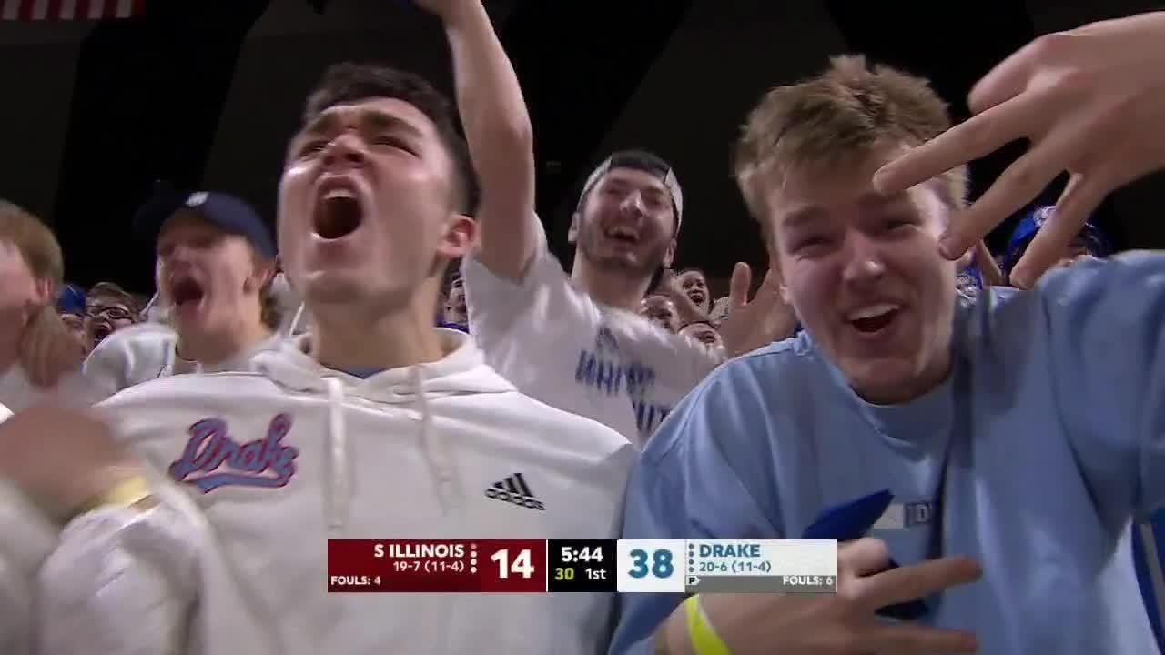 Sardaar Calhoun drains gorgeous step-back 3-pointer for Drake - ESPN Video