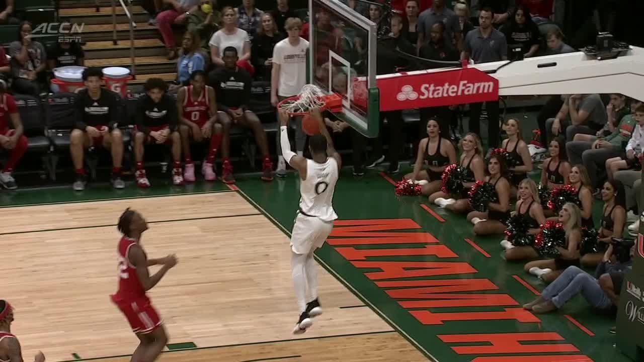 A.J. Casey gets up for the beautiful slam dunk - ESPN Video