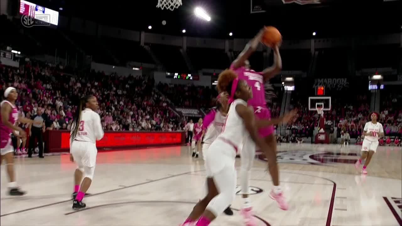 Jessika Carter capitalizes off steal with and-1 bucket on the other ...