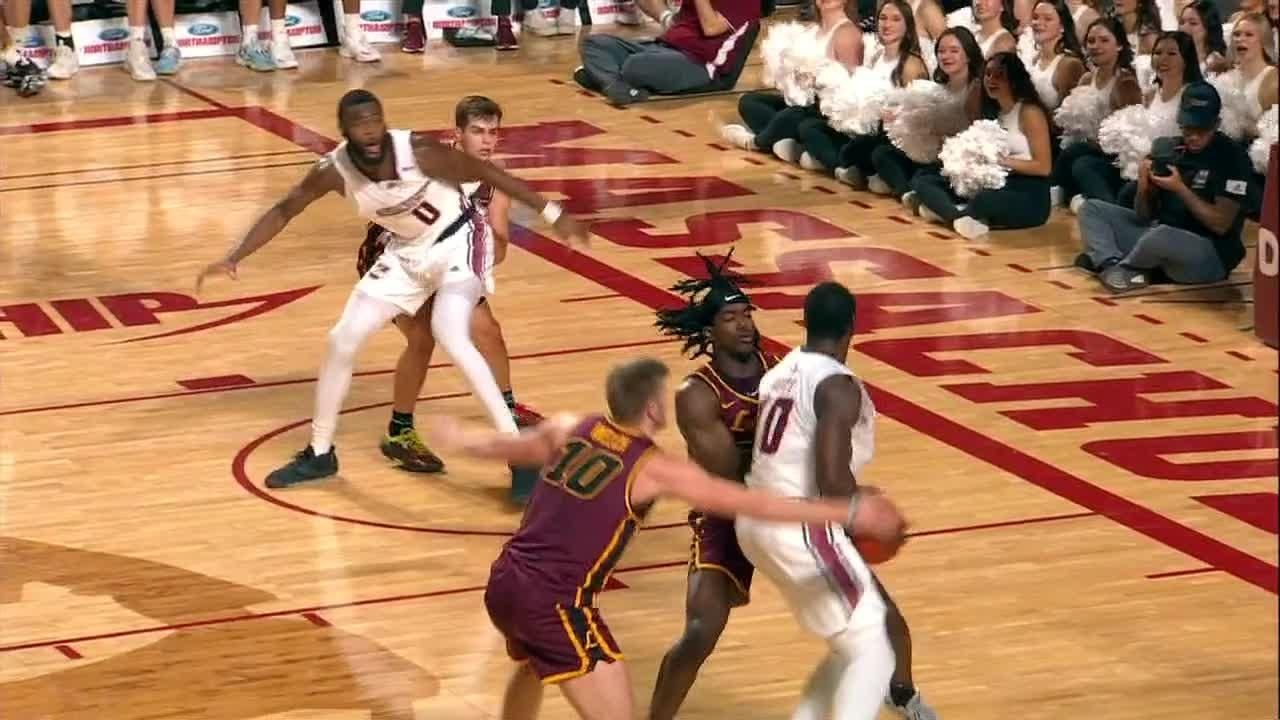 Isaac Kante makes beautiful dime for a basket - ESPN Video