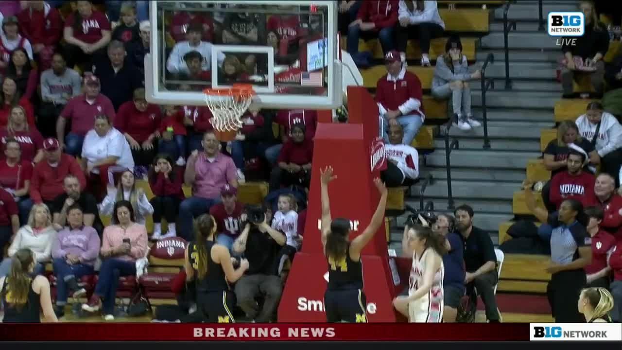 Mackenzie Holmes gets the hoop and the harm - ESPN Video