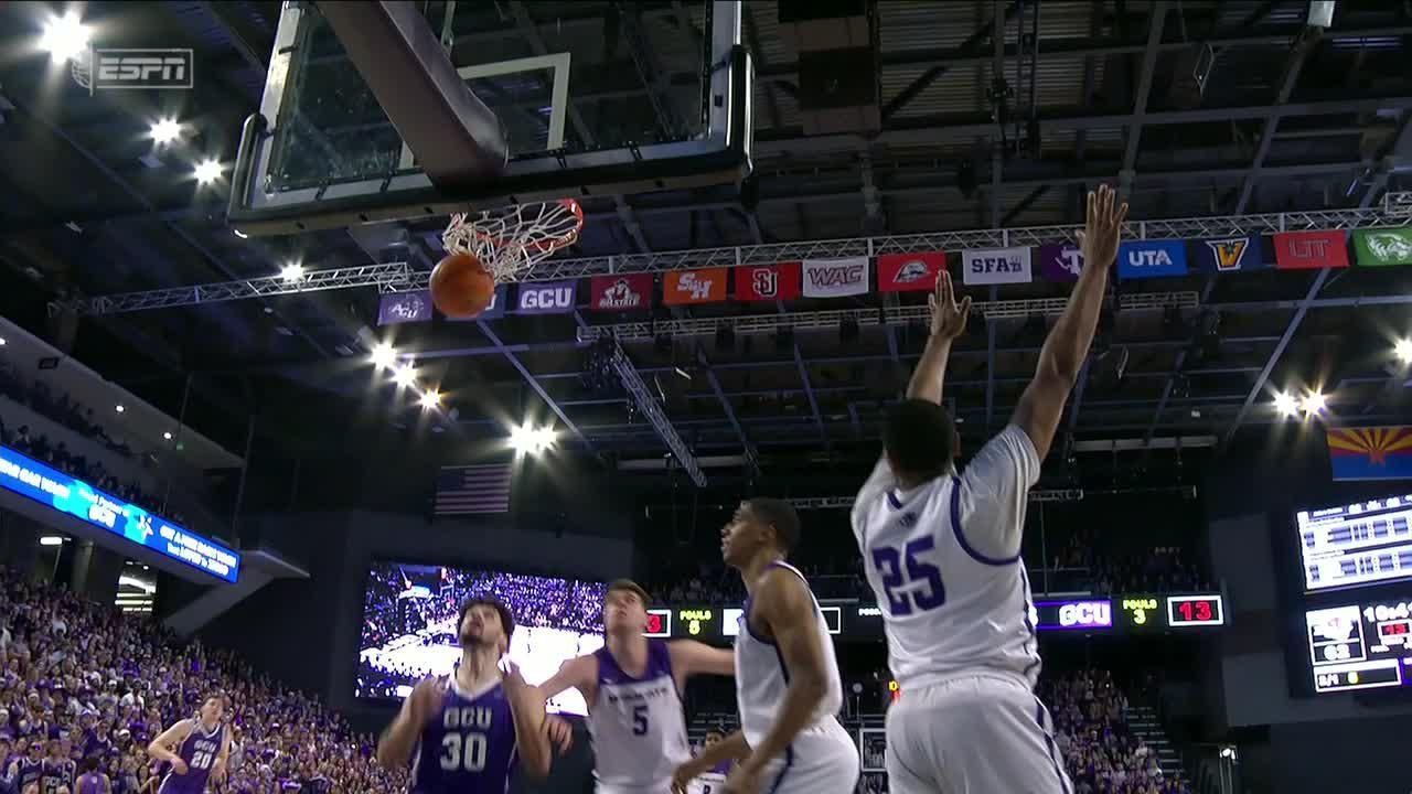 Rayshon Harrison somehow gets the and-1 to fall - ESPN Video