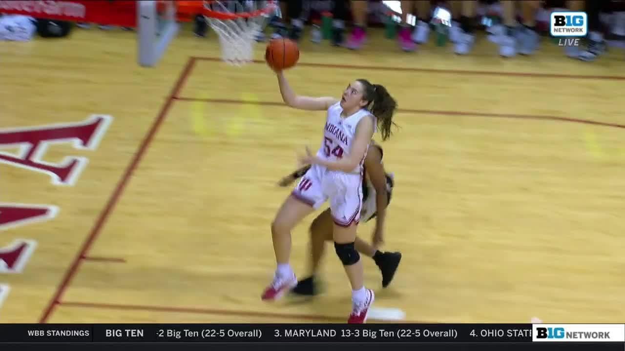 Indiana's Mackenzie Holmes goes coast-to-coast - ESPN Video
