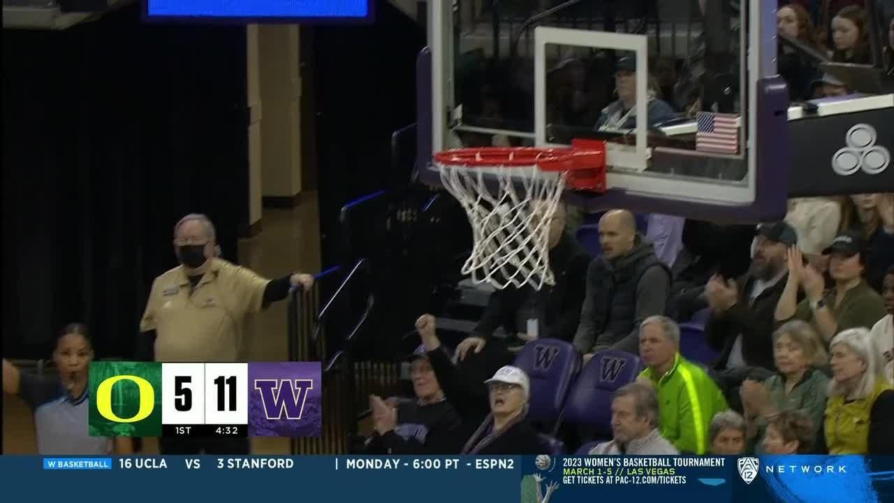 Jayda Noble nails the 3-point shot vs. Oregon Ducks - ESPN Video