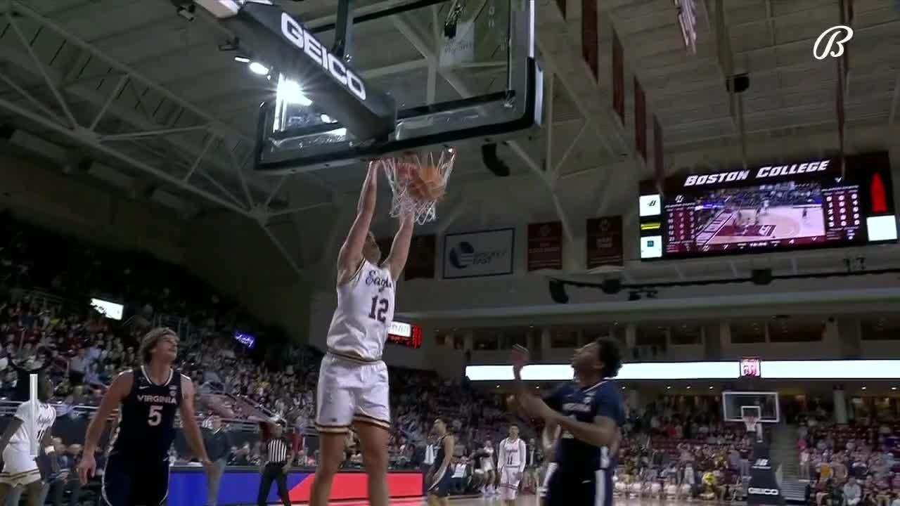 Quinten Post slams it down for BC - ESPN Video