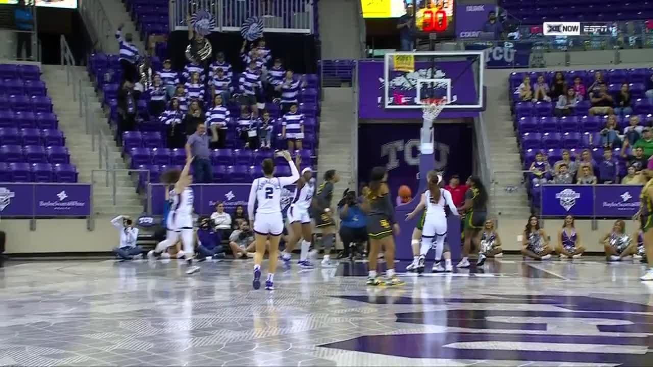 Emily Fisher makes beautiful dime for a basket - ESPN Video