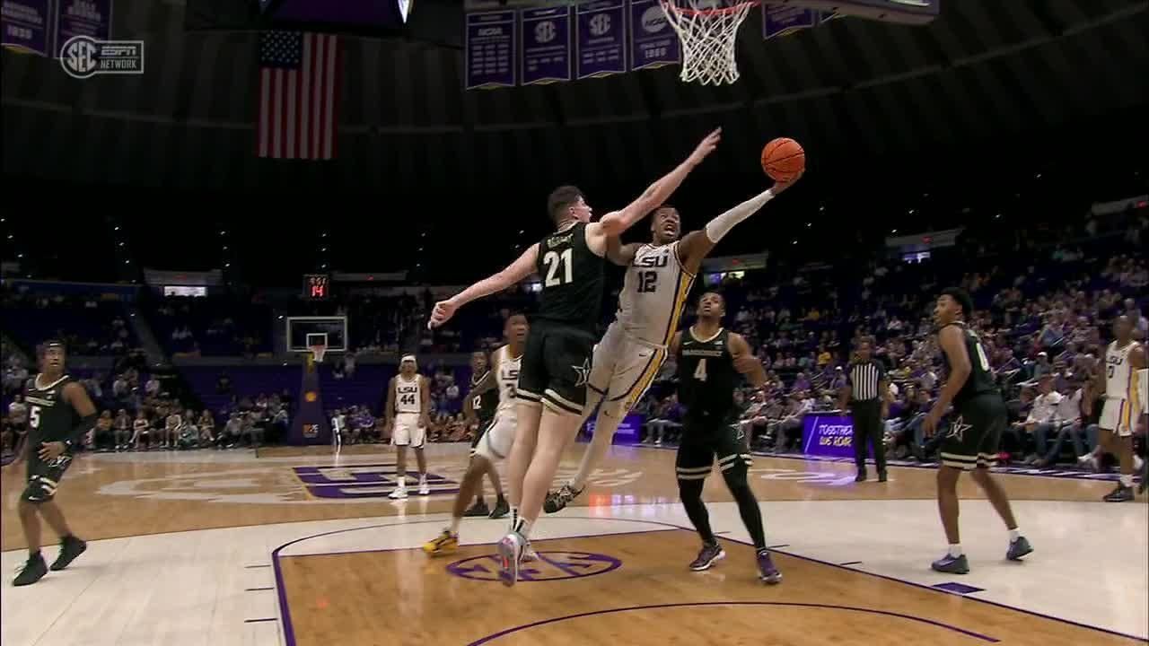 KJ Williams gets the and-1 to fall - ESPN Video