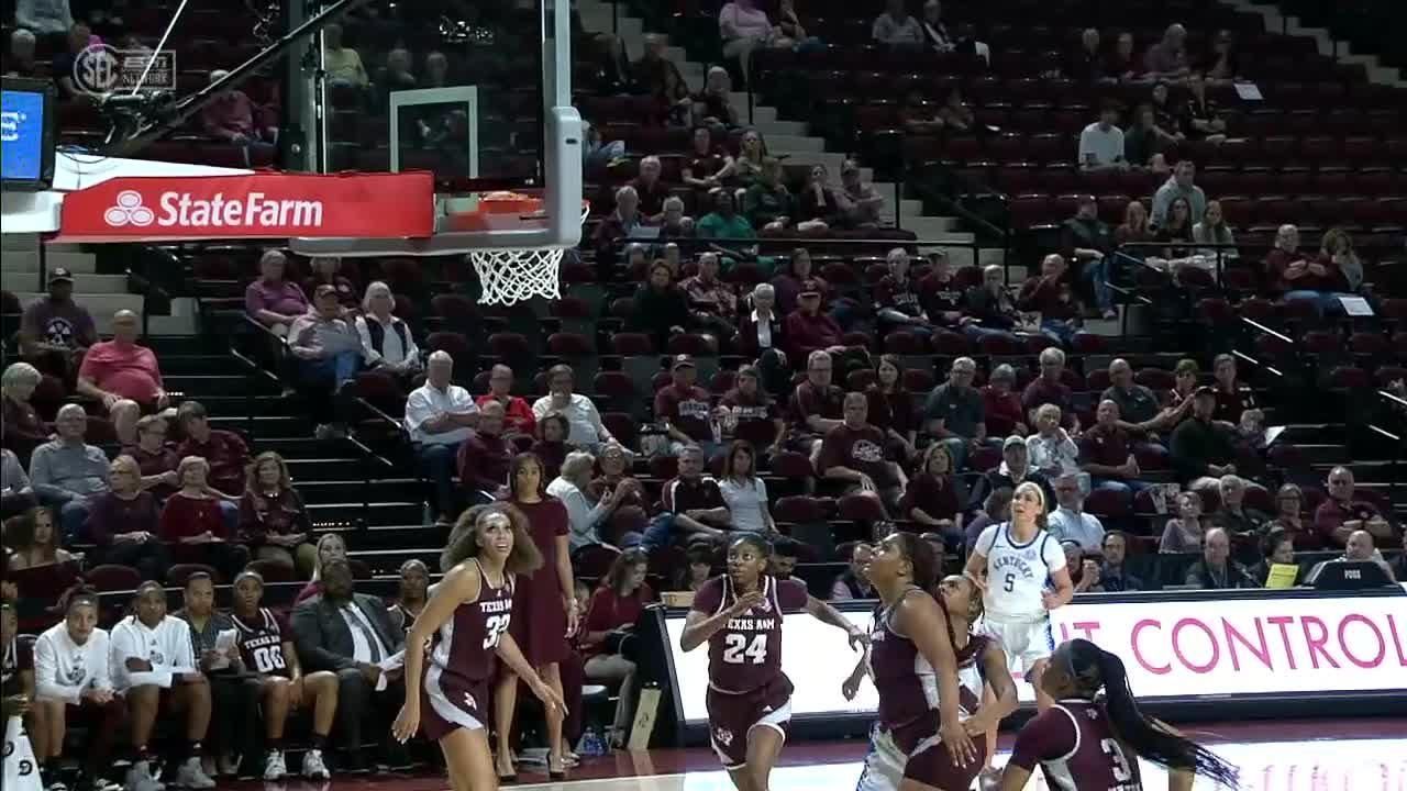 Ajae Petty hits the jump shot vs. Texas A&M Aggies - ESPN Video