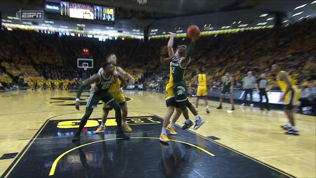 Tyson Walker drives and drains the and-1 - ESPN Video