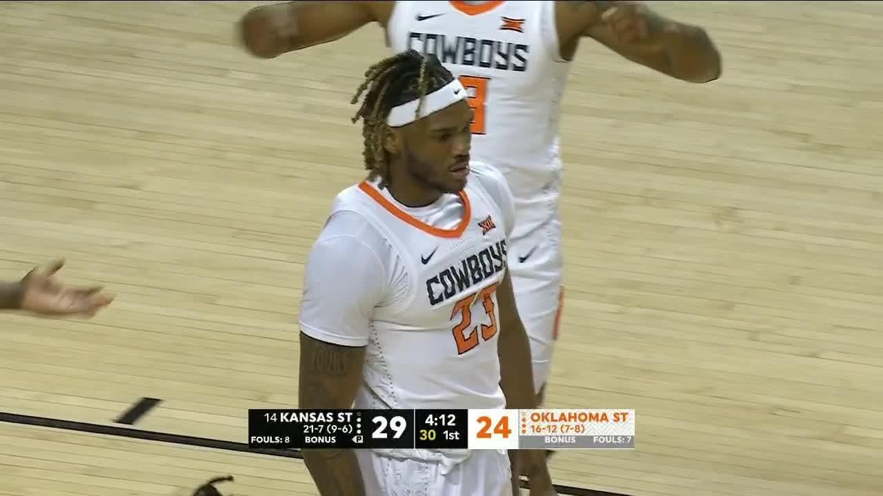 Tyreek Smith gets the and-1 to fall for OSU - ESPN Video