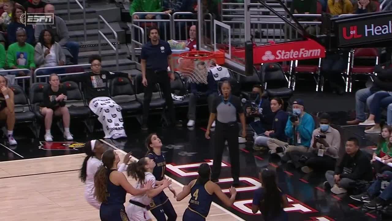 Cassandre Prosper knocks down the bucket - ESPN Video