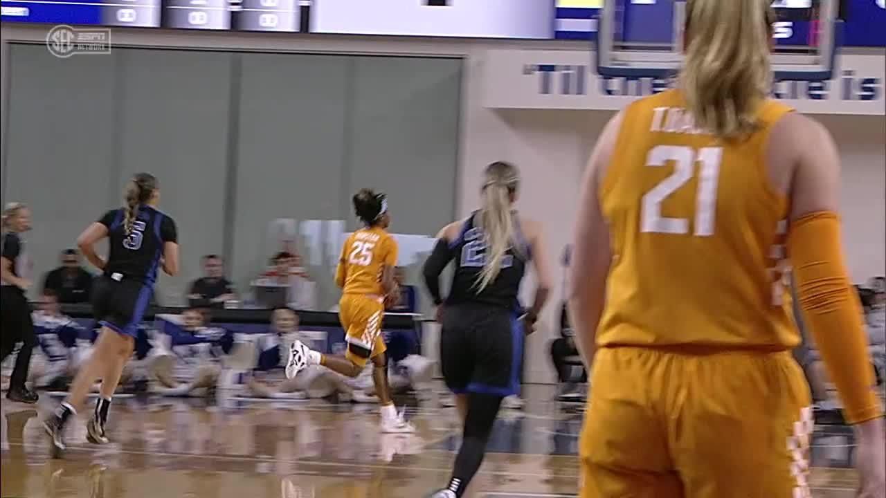 Jordan Horston makes a great defensive play for the steal - ESPN Video