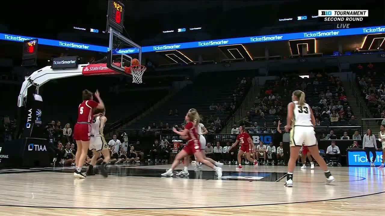 Ronnie Porter hits the triple vs. Purdue Boilermakers - ESPN Video