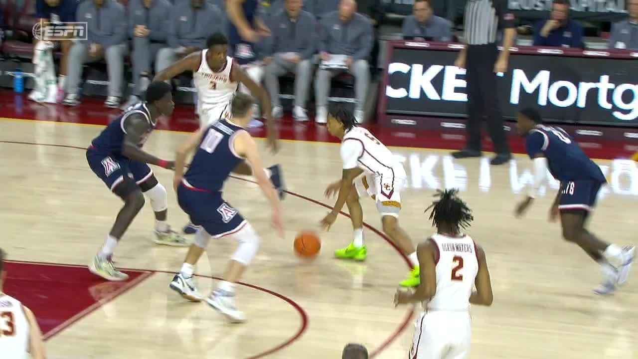Boogie Ellis drops in smooth jumper for USC - ESPN Video