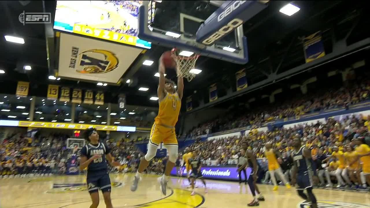 Chris Payton gets up for the beautiful dunk - ESPN Video