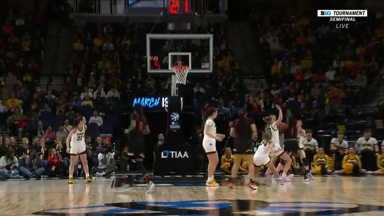 Kate Martin denies Maryland Terrapins with block - ESPN Video