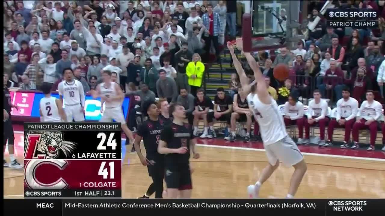 Keegan Records gets up for the beautiful jam - ESPN Video