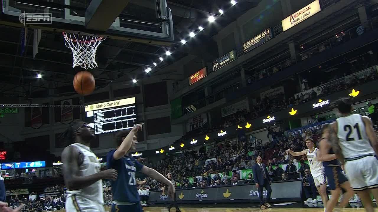 RaeQuan Battle somehow gets the and-1 to fall - ESPN Video