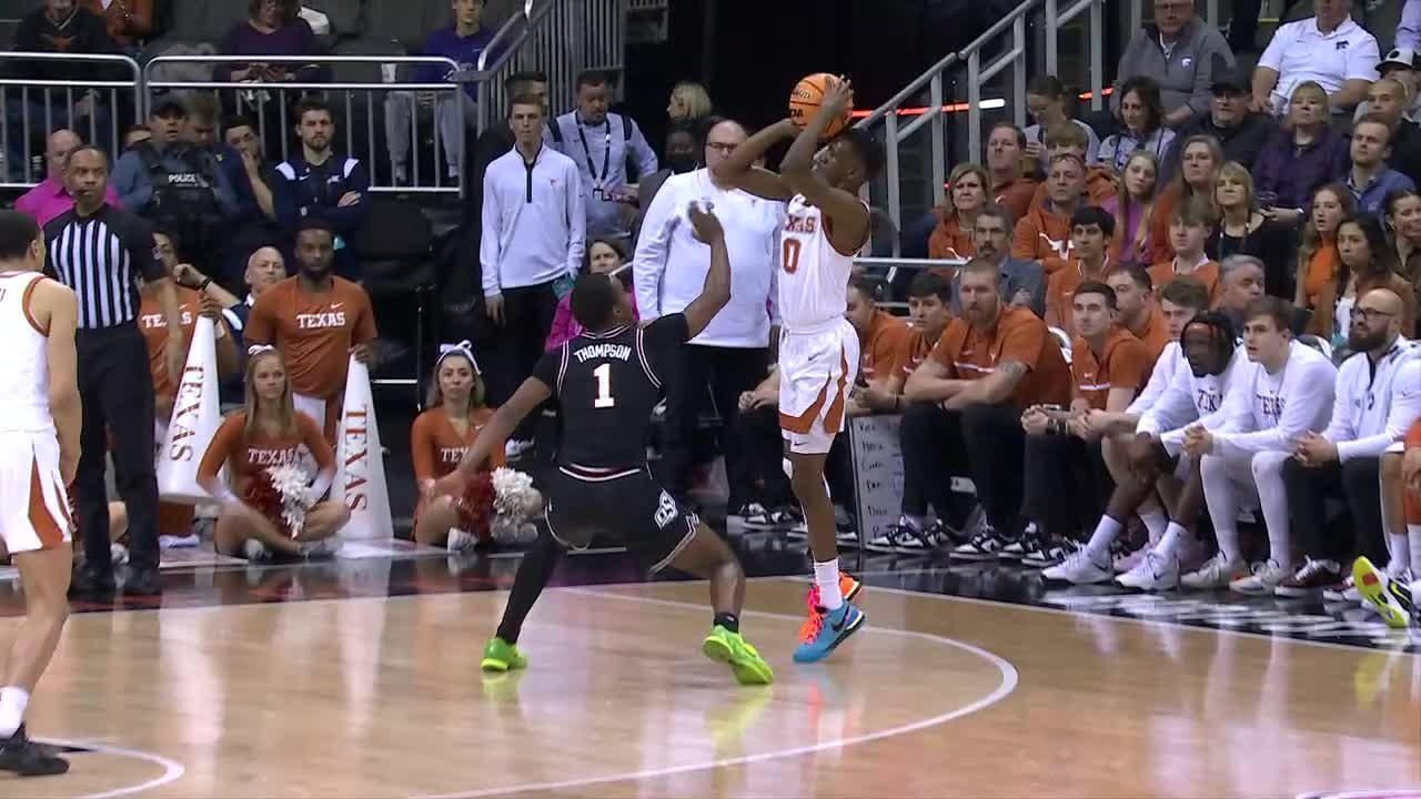 Sir'Jabari Rice's tough jumper forces an OK State timeout - ESPN Video