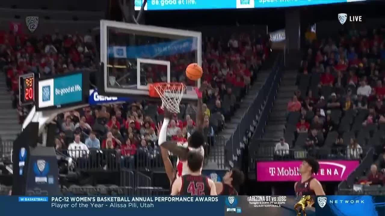 Azuolas Tubelis shows off vision with nice dish vs. Stanford Cardinal ...