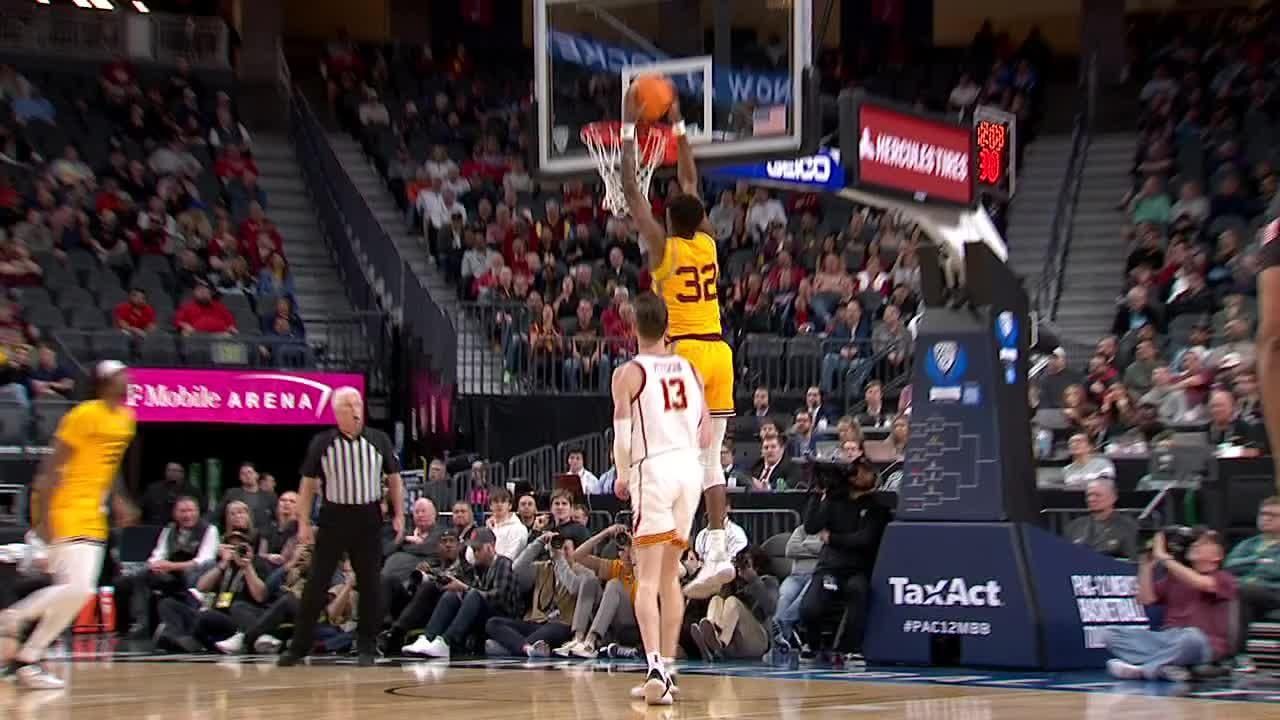 Kobe Johnson steals the pass and drops in the dunk - ESPN Video