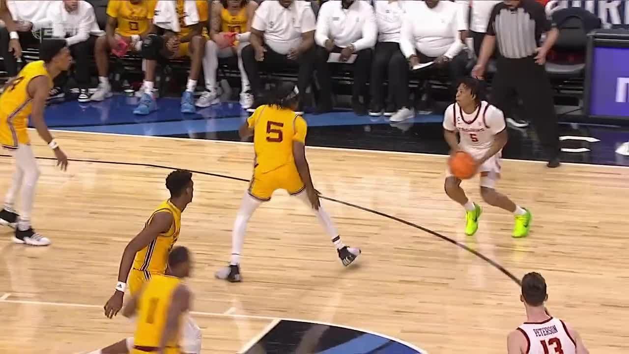 Boogie Ellis gives himself a chance at a 4-point play - ESPN Video