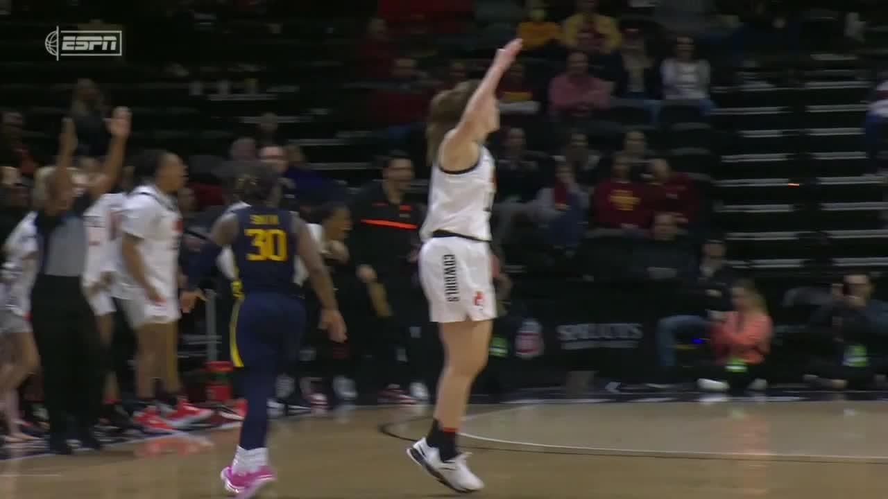 Lior Garzon shows off the swagger with deep 3-pointer - ESPN Video