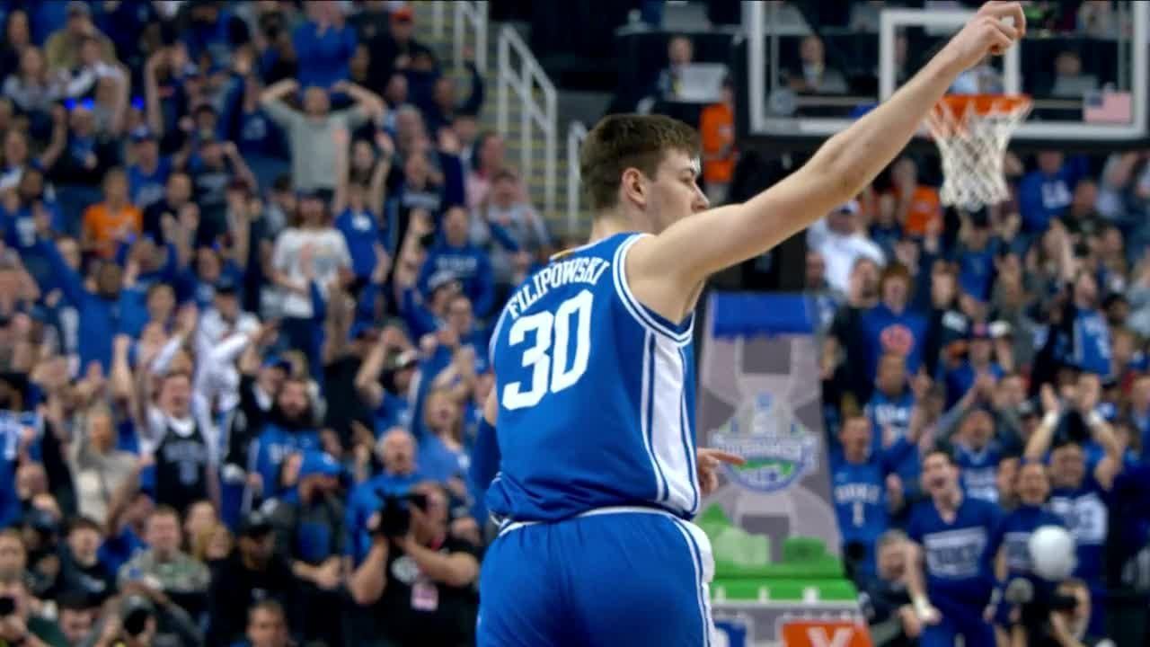 Kyle Filipowski drains a 3 - ESPN Video