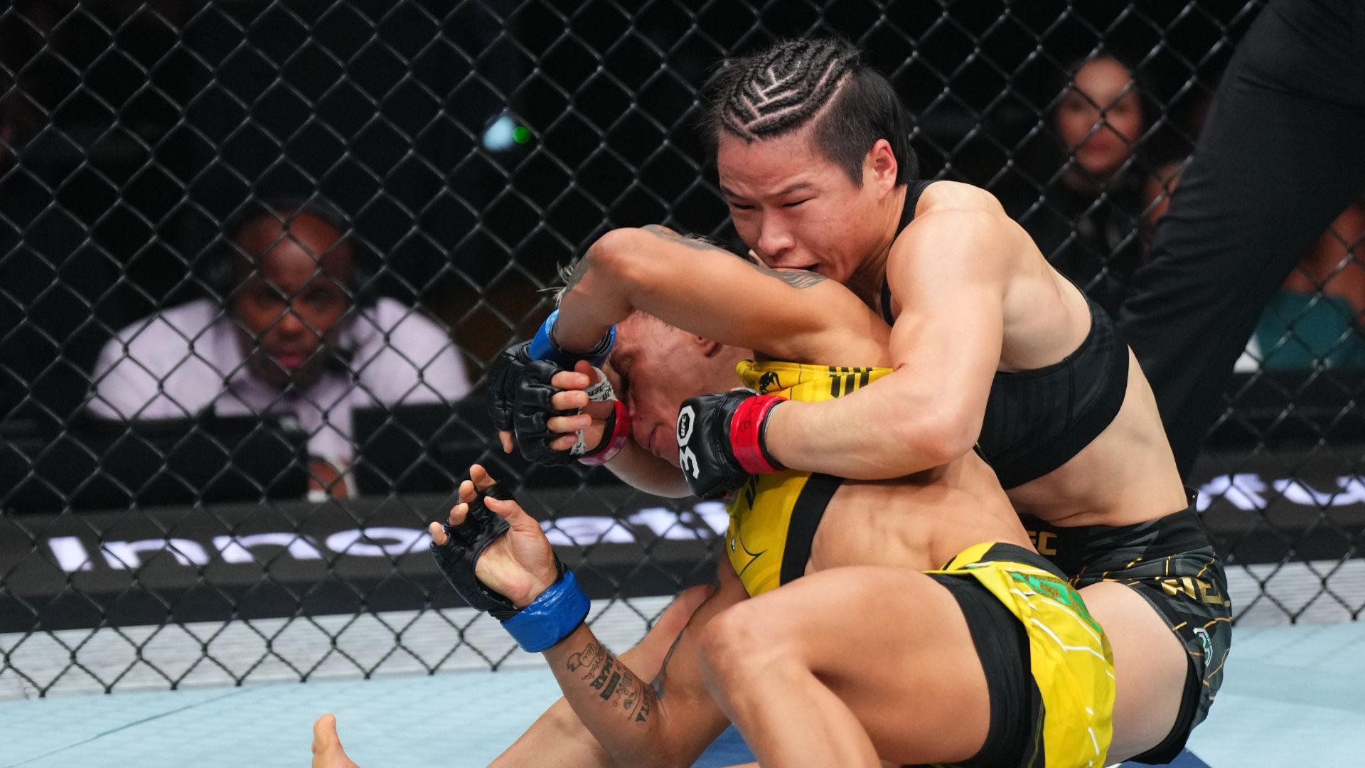 Zhang Weili puts on dominant performance in co-main event of UFC 292 ...