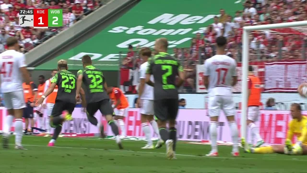 Jonas Wind scores winning goal for Wolfsburg - ESPN Video