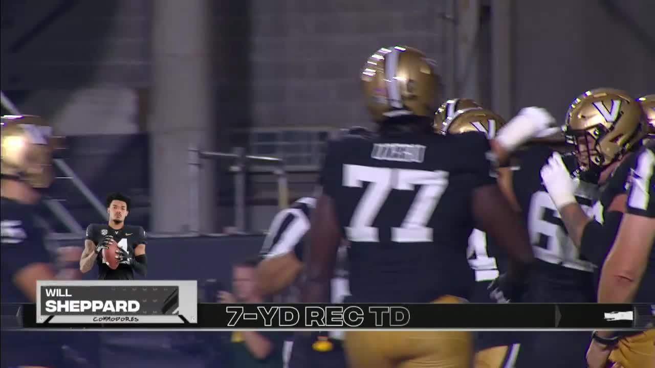 AJ Swann throws 7-yard TD pass to Will Sheppard - ESPN Video