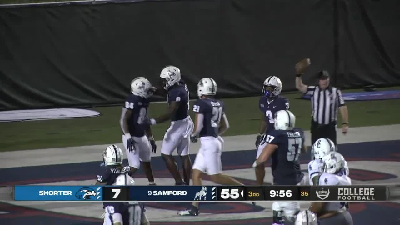 Michael Hiers throws 33-yard TD pass to Brendan Jenkins - ESPN Video