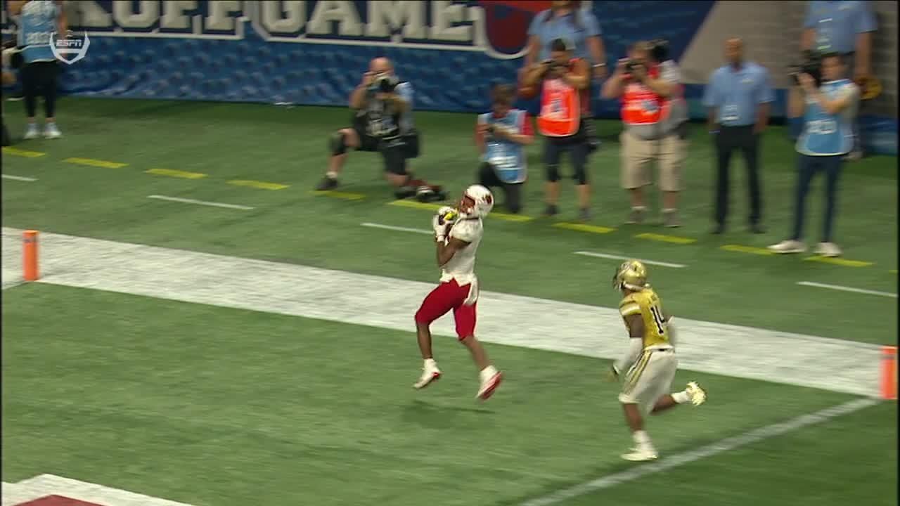 Jamari Thrash gives the Cardinals the lead with a TD - ESPN Video