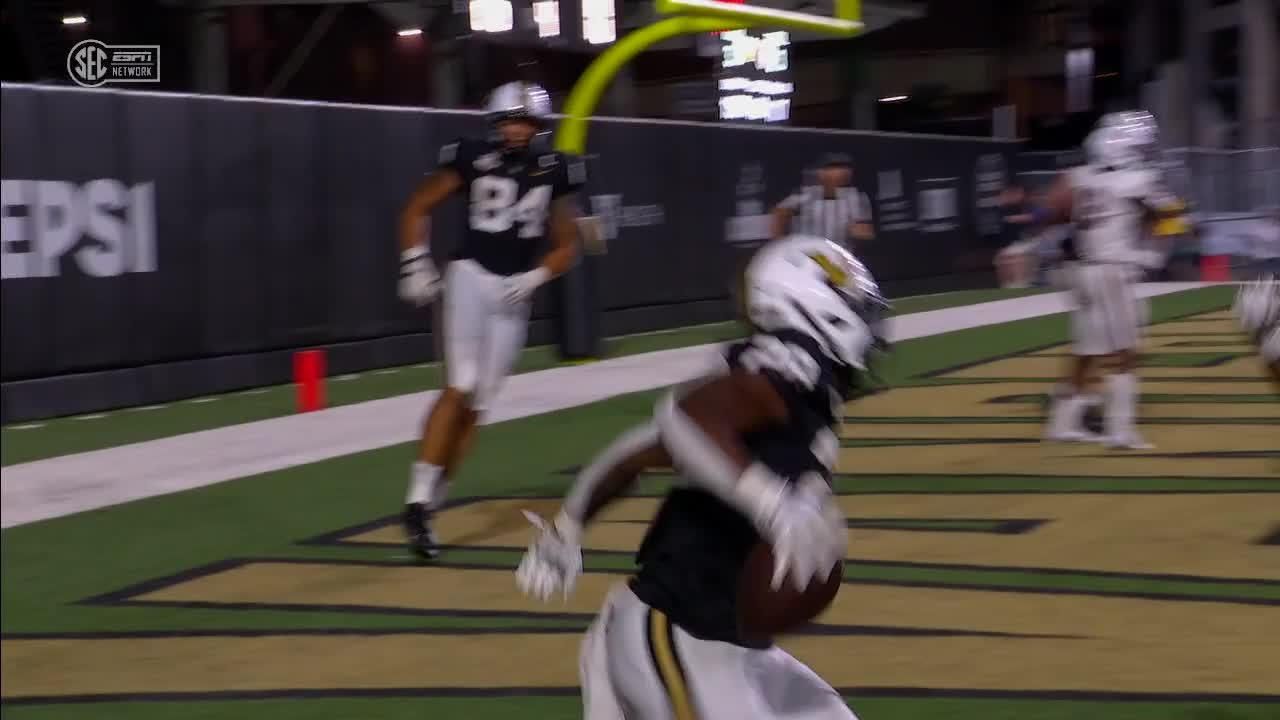 Touchdown! Sedrick Alexander scores vs. Alabama A&M Bulldogs - ESPN Video