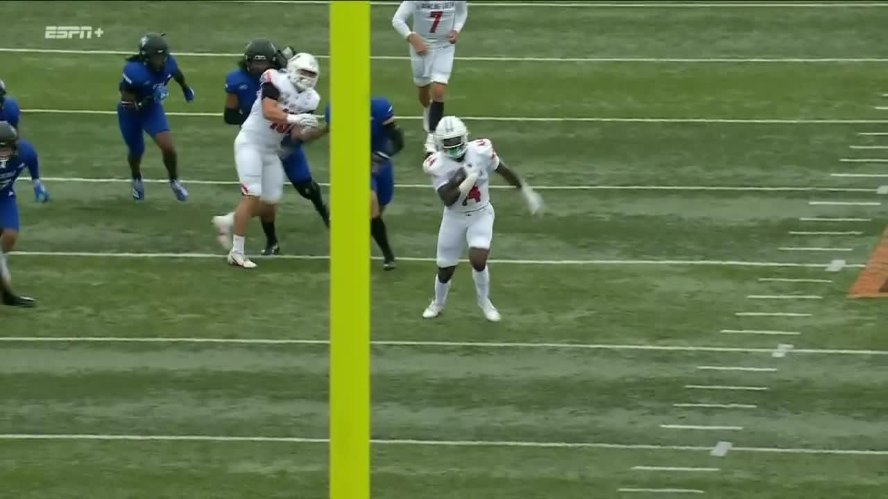 Harold Fannin Jr. shows the hands on 34-yard snag - ESPN Video