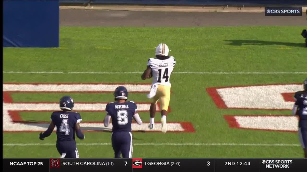 FIU's Keyone Jenkins airs out 45-yard TD to Jalen Bracey - ESPN Video