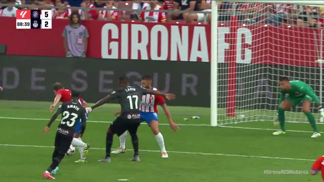 Abdón Prats goal 89th minute Girona 5-2 Mallorca - ESPN Video