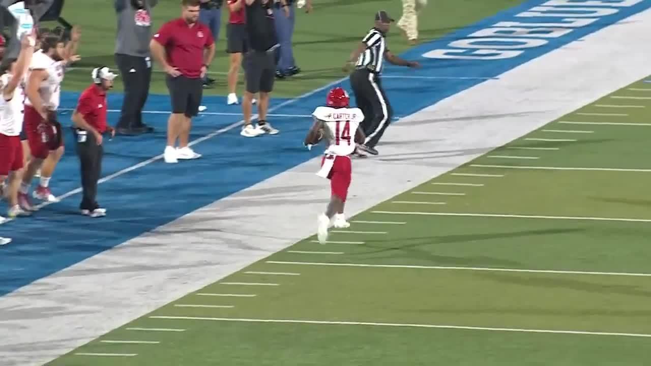 Zion Webb connects for 63-yard TD pass - ESPN Video