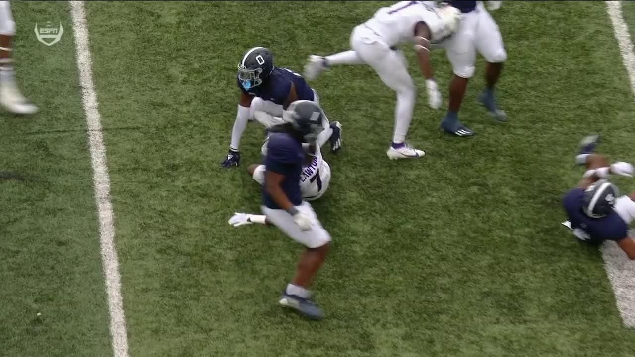 Ty Son Lawton breaks off 28-yard run - ESPN Video