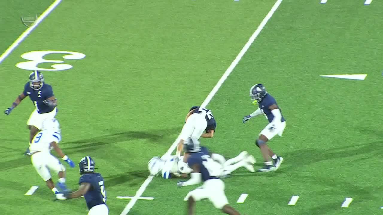 Marc Stampley II makes timely interception vs. Georgia State - ESPN Video