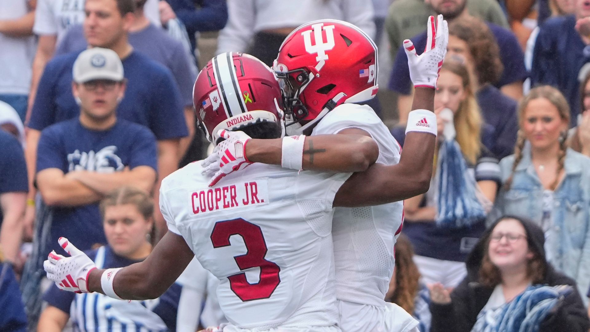 Omar Cooper Jr. makes a nice move for the Indiana TD - ESPN Video