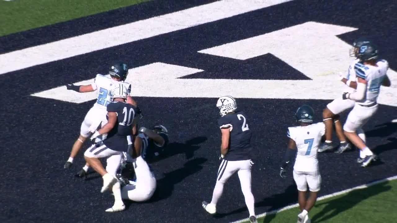 End Zone! Nathan Denney scores 14-yard rushing touchdown - ESPN Video