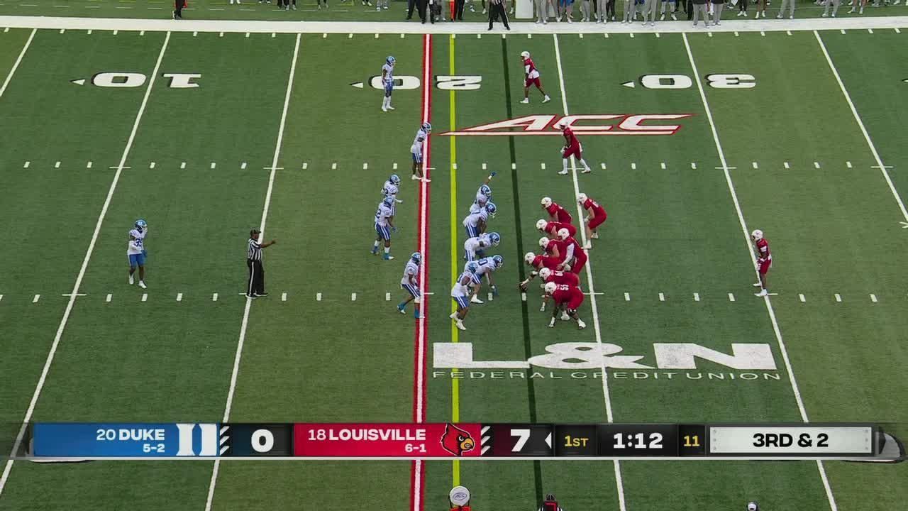 Jawhar Jordan rushes for second TD for Louisville - ESPN Video